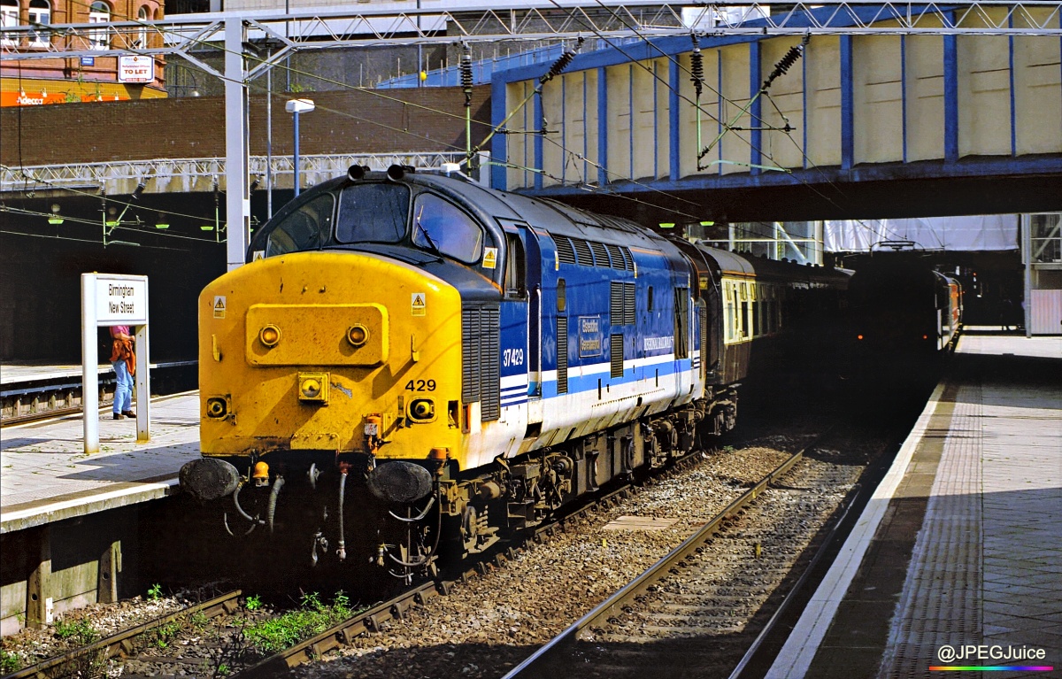 'Tractors' to Brum: The Swansong of Daily Class 37s into Birmingham New ...