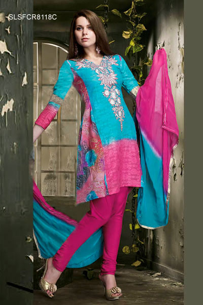 Pakistani White Kameez With Pink Pajama -pakistani womens Fashion ...