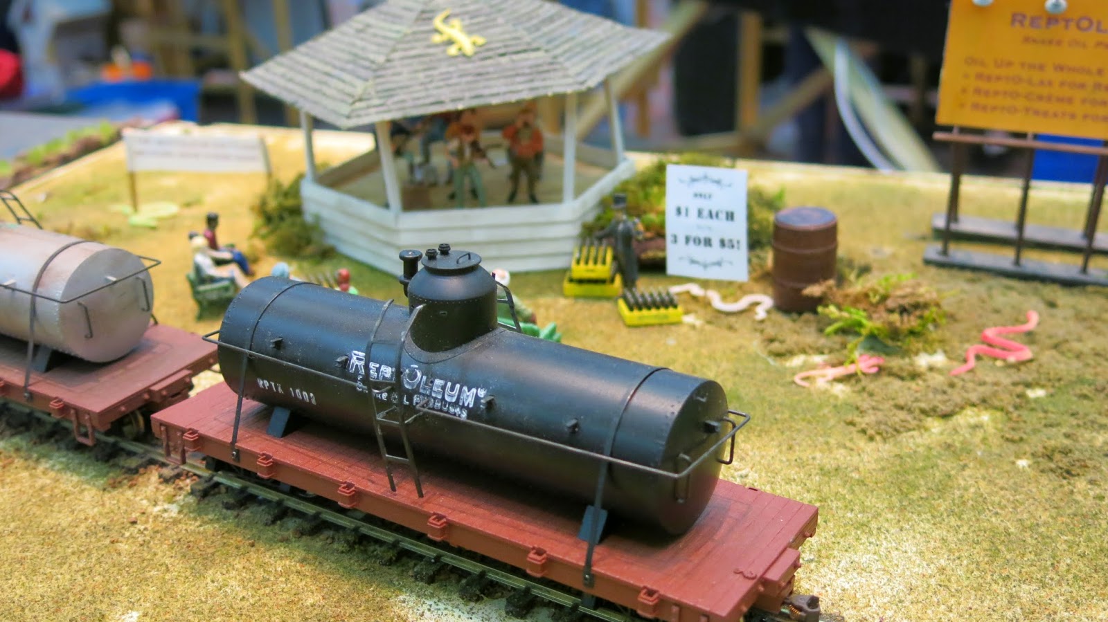 Geared Steam: Dallas Area Train Show Jan 2015