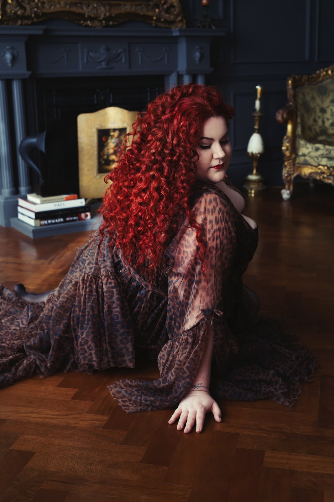 Curves & Curls: Rebel and Romance: My First Ever Boudoir Shoot