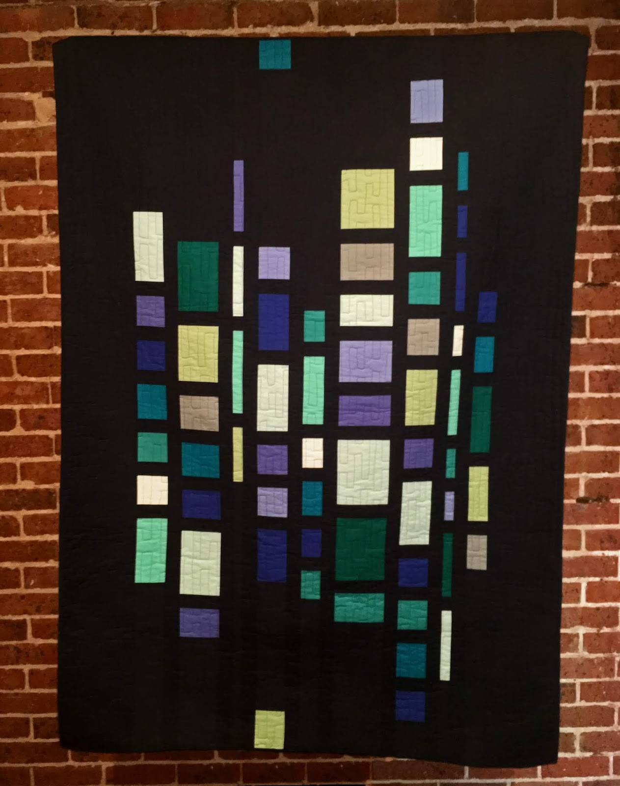 Teaginny Designs: The Morse Code Quilt