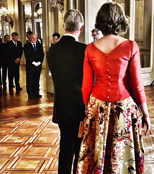 King Philip and Queen Mathilde Host New Year Reception for Heads of ...