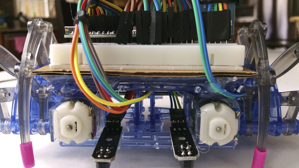 Enhanced Spider Robot With Arduino Nano
