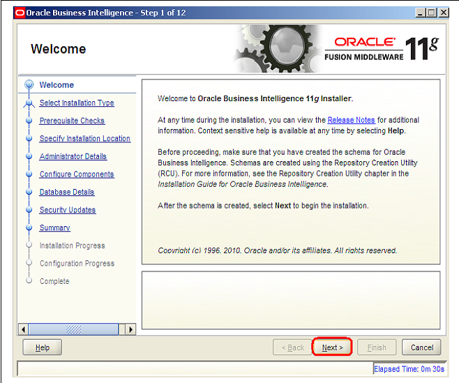 LearnOBIEE: Installation of OBIEE 11G R1 (11.1.1.3) Using MS-SQL SERVER 2005