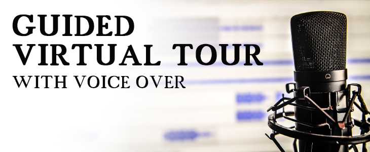 Guided Virtual Tour: voice over combined with a virtual tour, creates ...