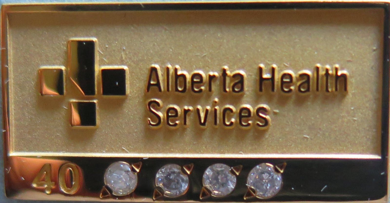 RJ'S Blog: 40 years of service award