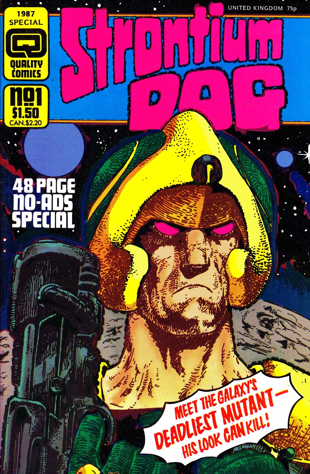 STARLOGGED - GEEK MEDIA AGAIN: 1987: STRONTIUM DOG ONE-SHOT (Quality ...