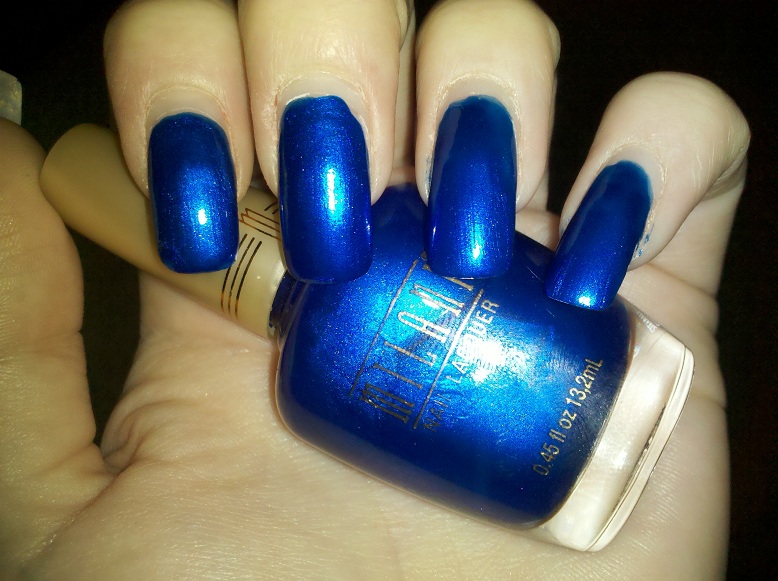 Mineral Magnolias: Milani "Bolting Blue" Swatches!