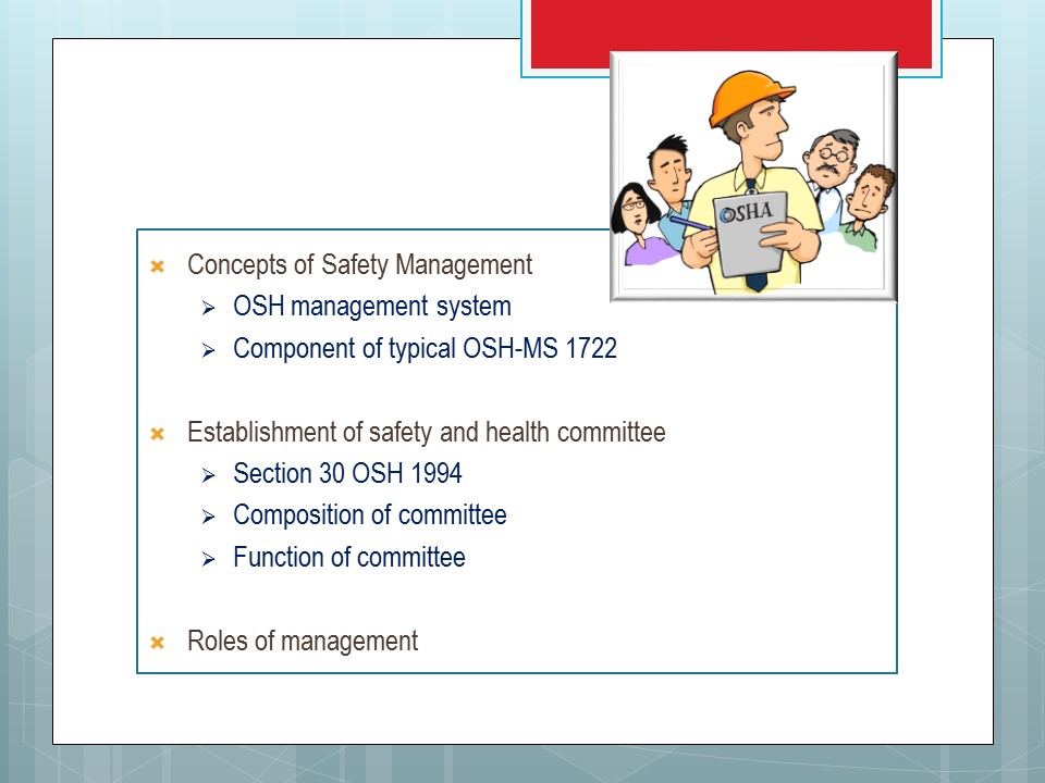 Occupational Safety and Health: Occupational Safety And Health ...