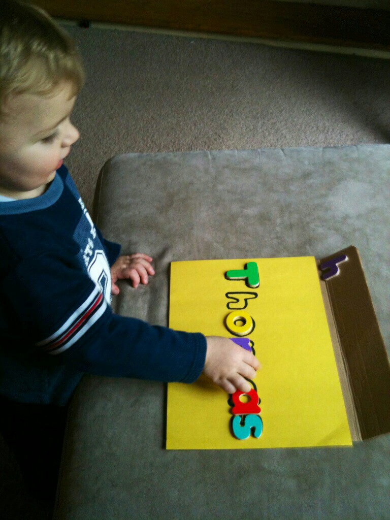 For the Love of Learning: DIY Name Building Activity