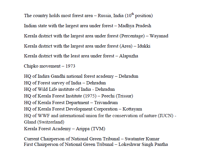 Kerala PSC Exam Tips: Beat Forest Officer expected questions