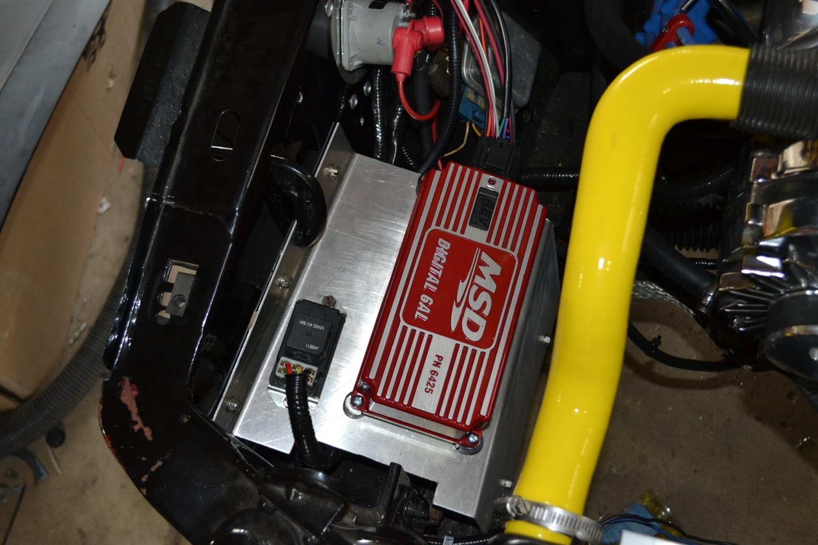 Fox Body Mustang Restoration: MSD Ignition Control Module Mounting ...