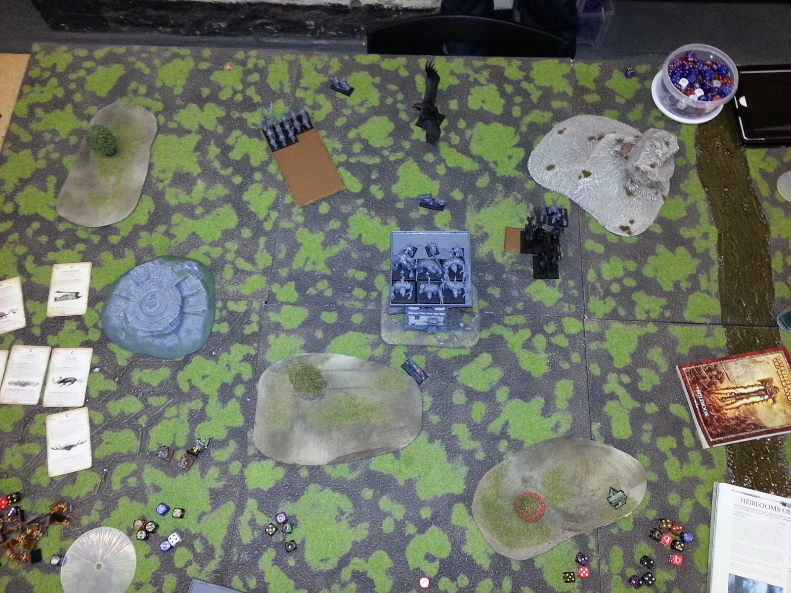 Back In The Box: Warhammer Fantasy Battle Report: Wood Elves vs Skaven ...