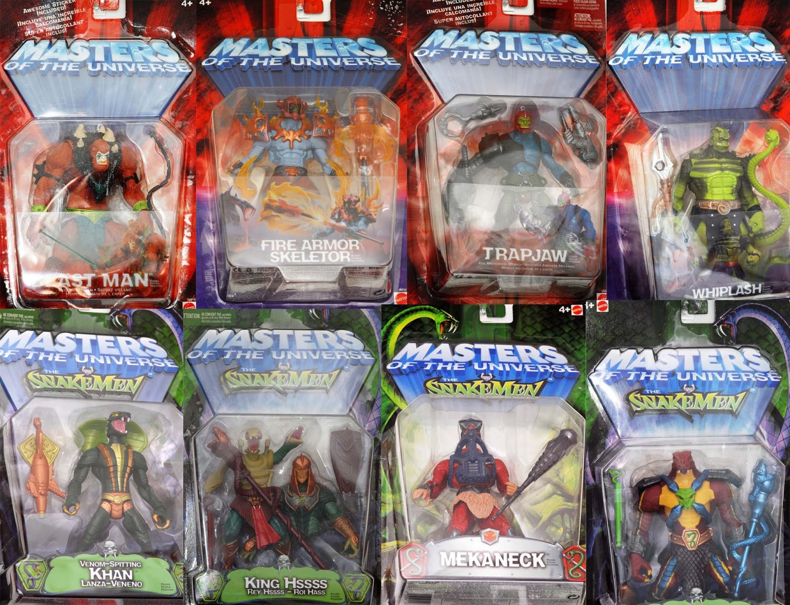 DAILY TOYZ: Collection Exposed : MOTU 2000 action figures