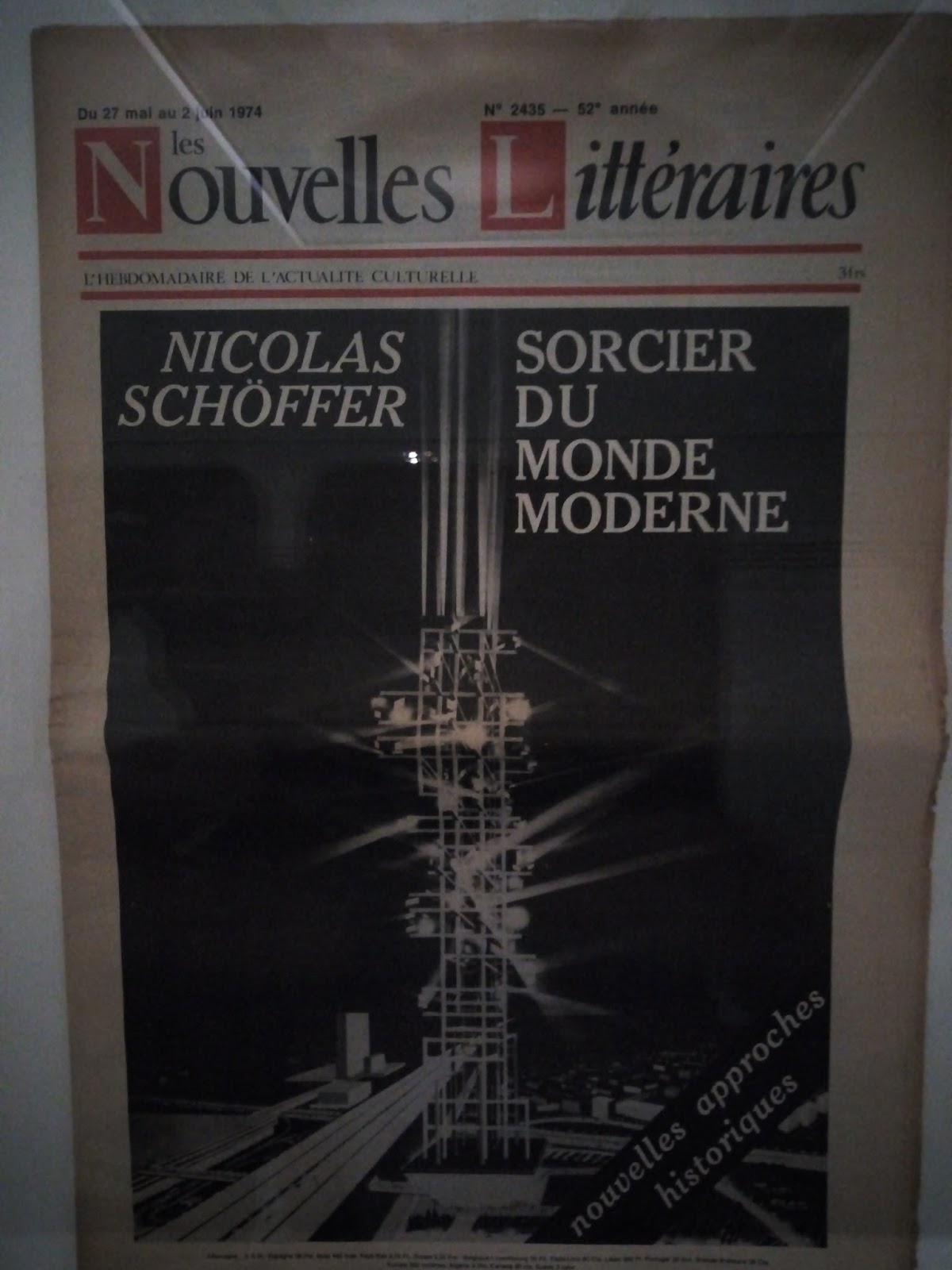 V&A: Tour Lumière Cybernétique de La Défense - Nicolas Schaffer (1970)