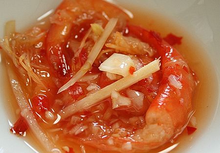 Mắm tép bạc đất Mỏ Cày