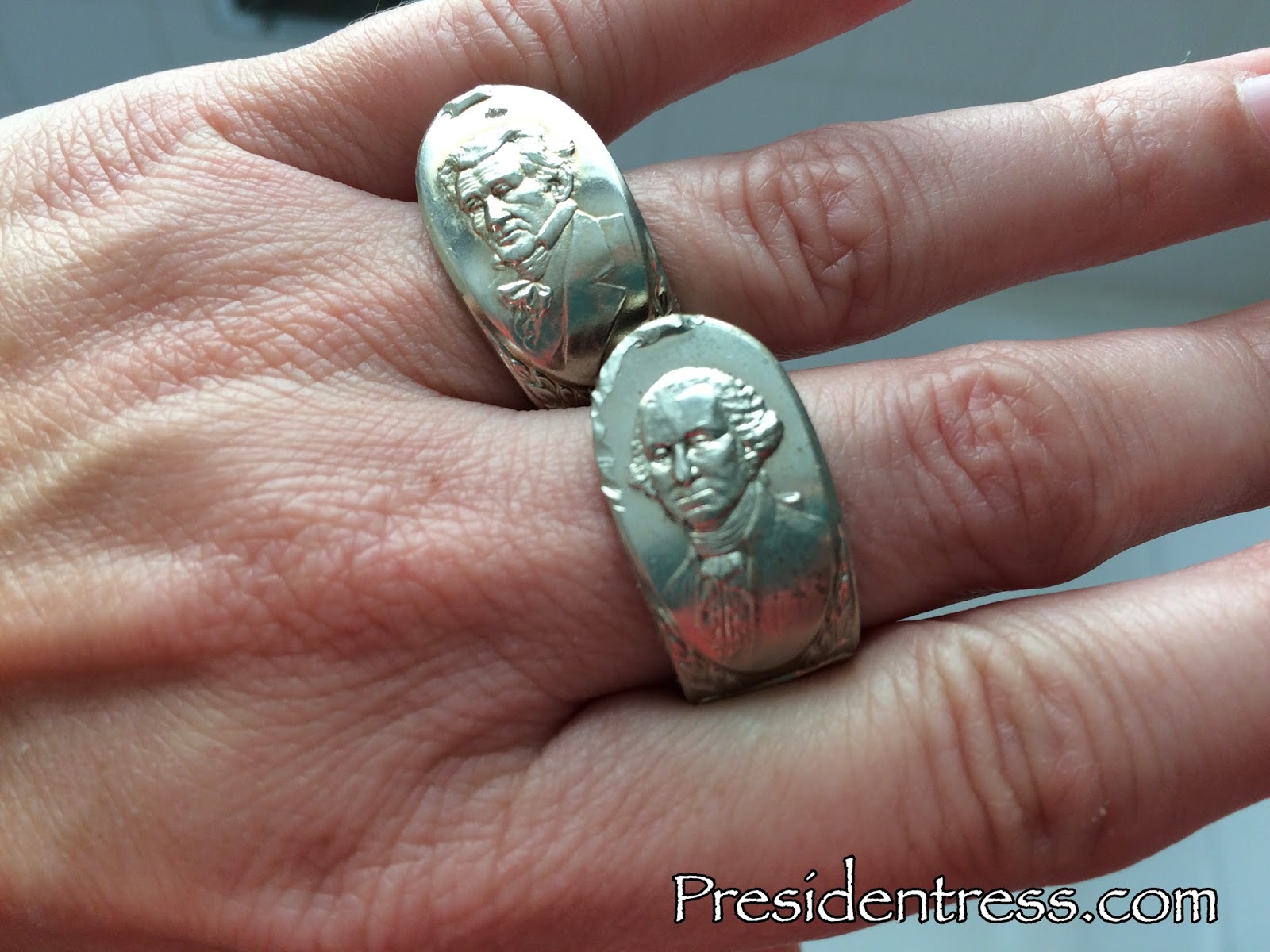 Presidentress: DIY Presidential Rings
