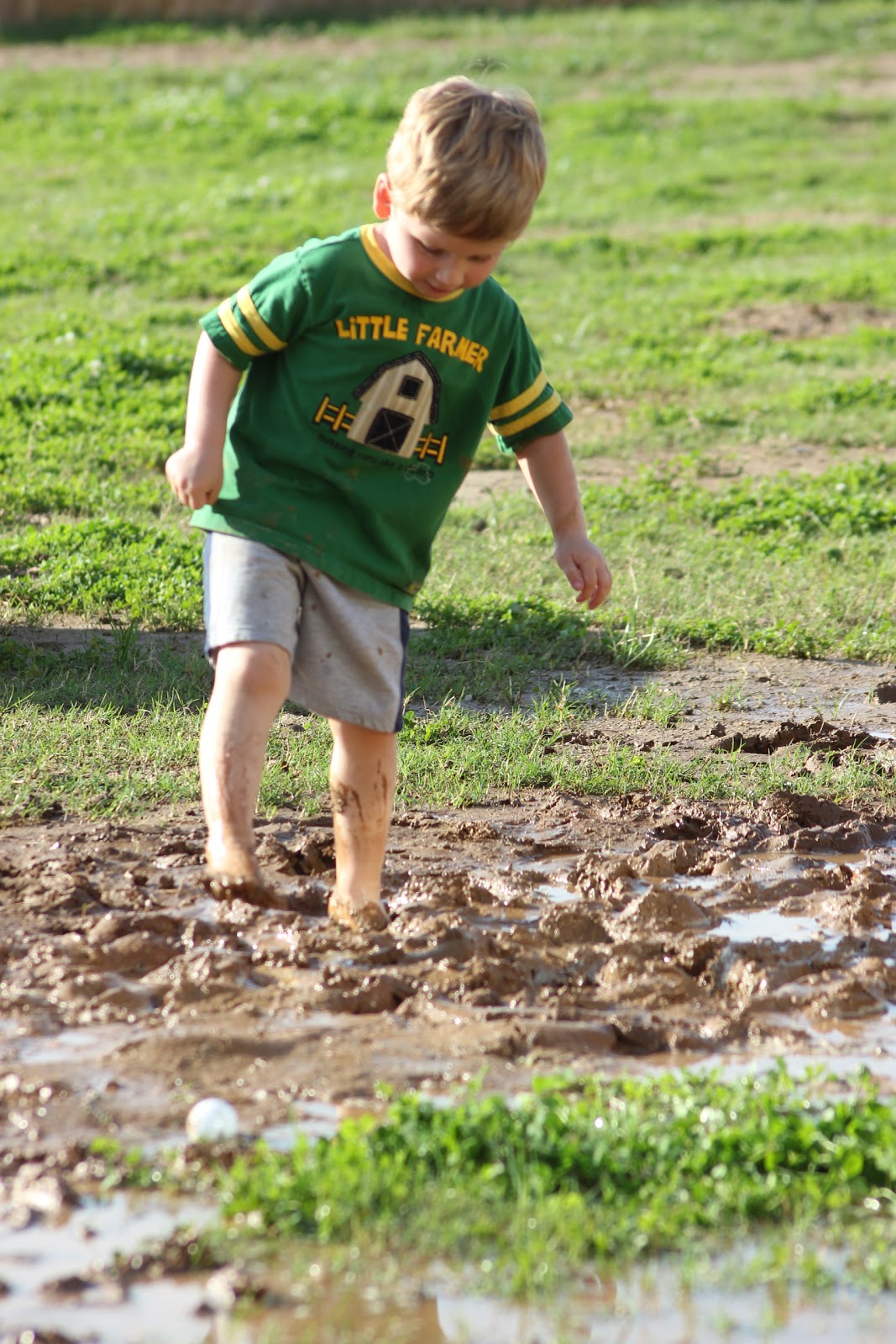 World of the Wilsons: Squishy, Squishy Mud