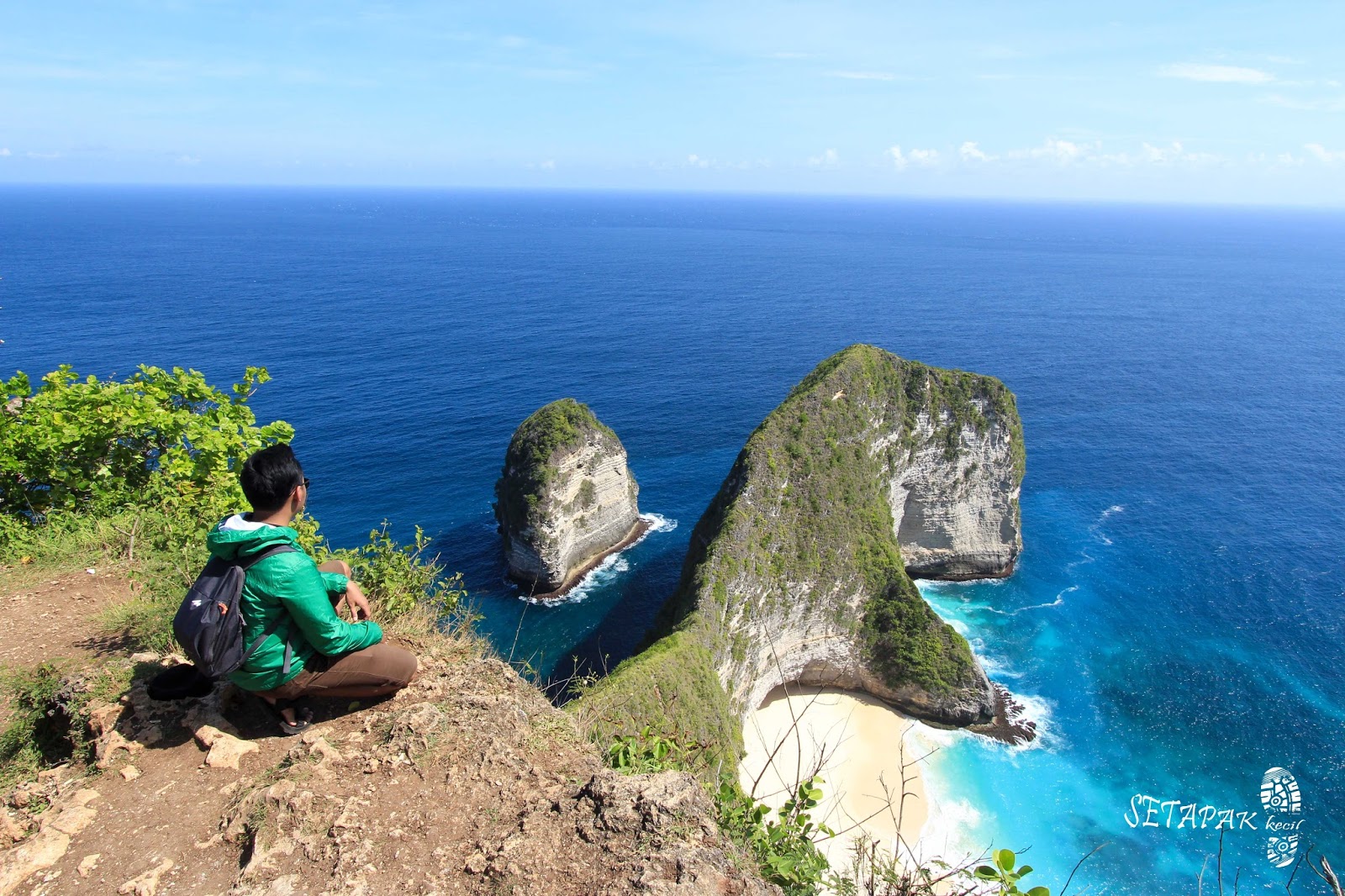 SETAPAK KECIL: Pantai Kelingking, Satu Lagi Keindahan Dari Nusa Penida