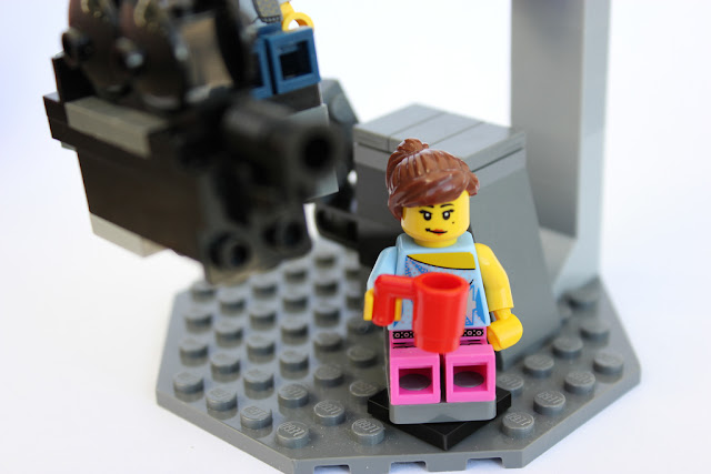 Lego Dado: Lego Movie Camera with DP, Director, & Makeup - MOC