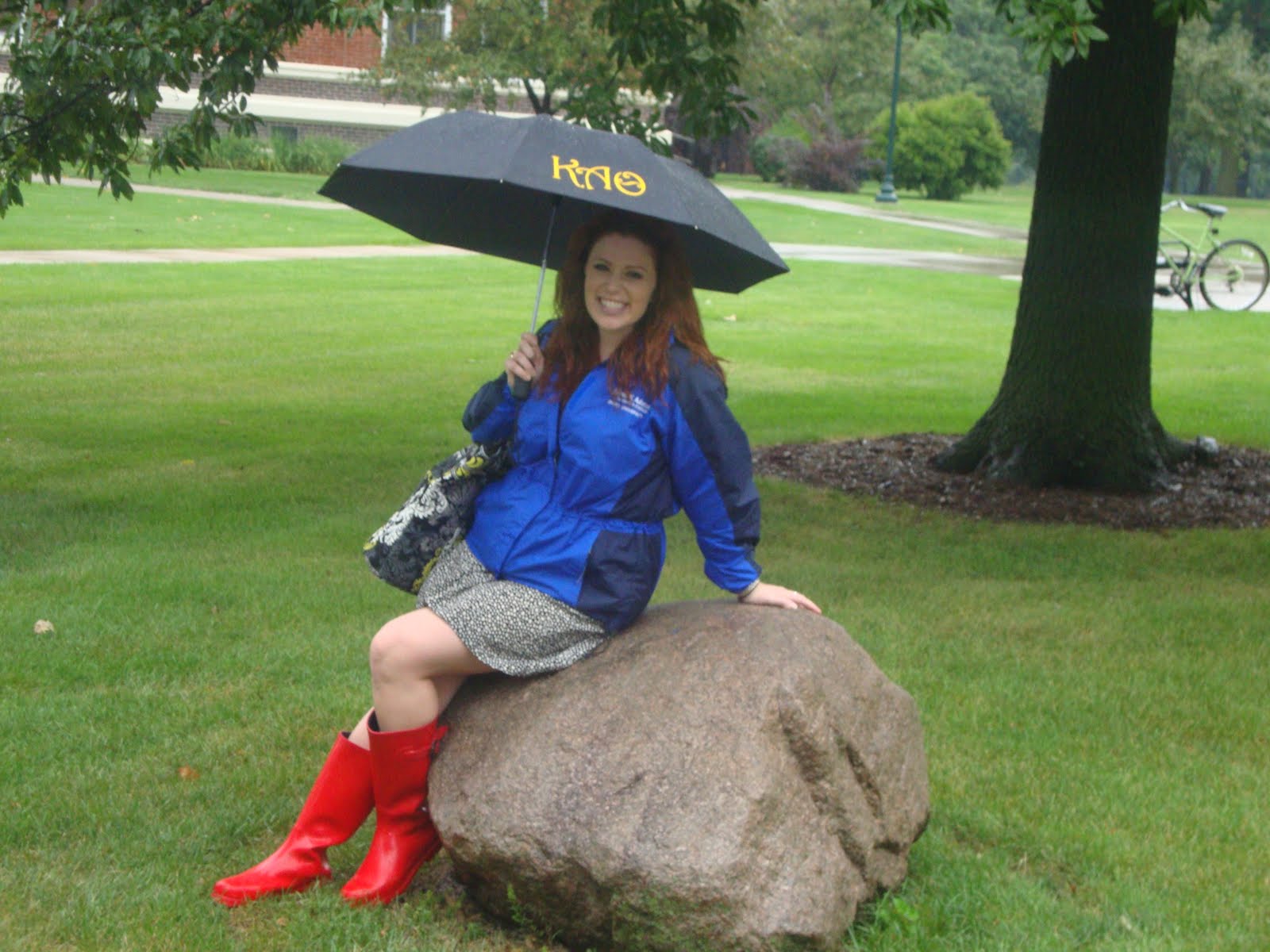 Where in the world is Justine Rosenberg?: A Very Rainy Des Moines, Iowa!