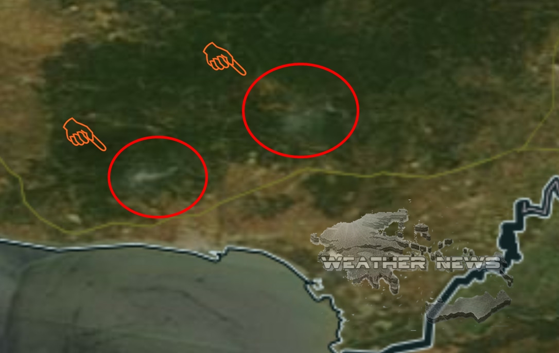 Weather News: ΔΕΙΤΕ τις φωτιες απο τις πυρκαγιες σε Δαδια και Μακρη απο ...