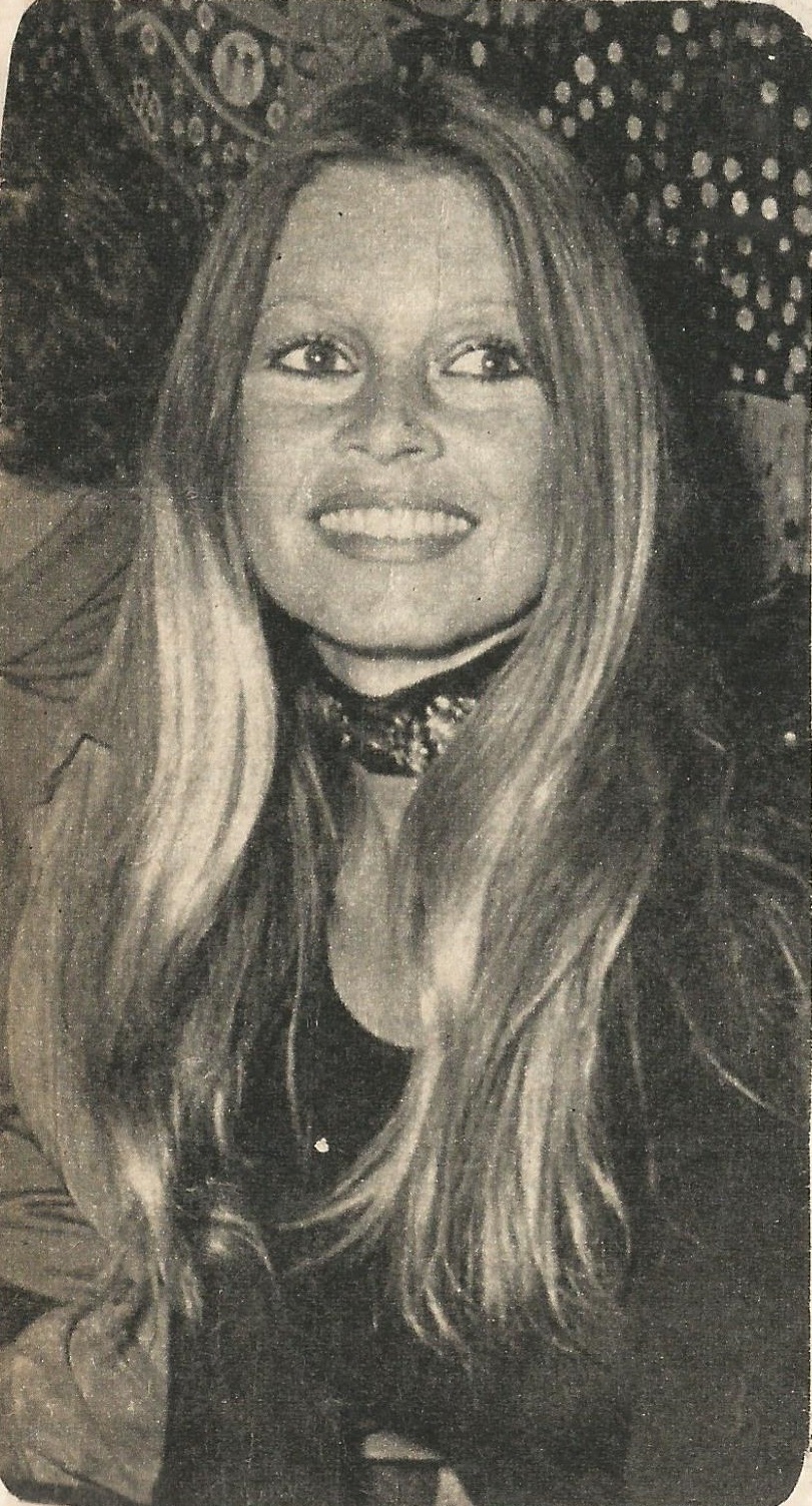 Antiguinho: Brigitte Bardot . Anos 70