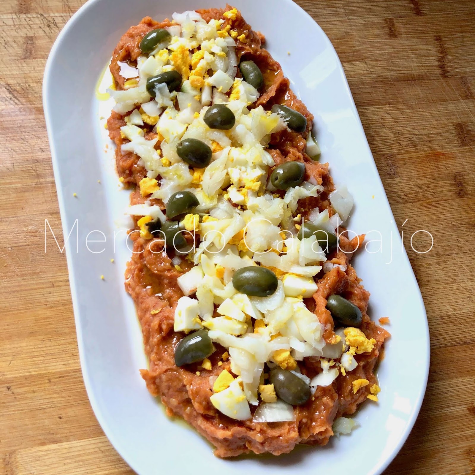 Rin rán de Cazorla con bacalao. Receta | Mercado Calabajío