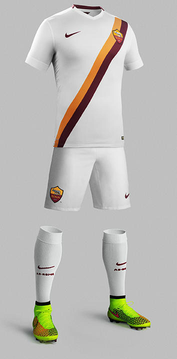 Nike AS Roma 14-15 (2014-15) Home, Away and Third Kits - Footy Headlines