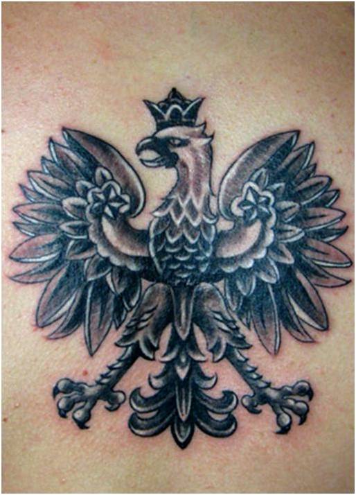 Zoom Tattoos: Polish Eagle Tattoo