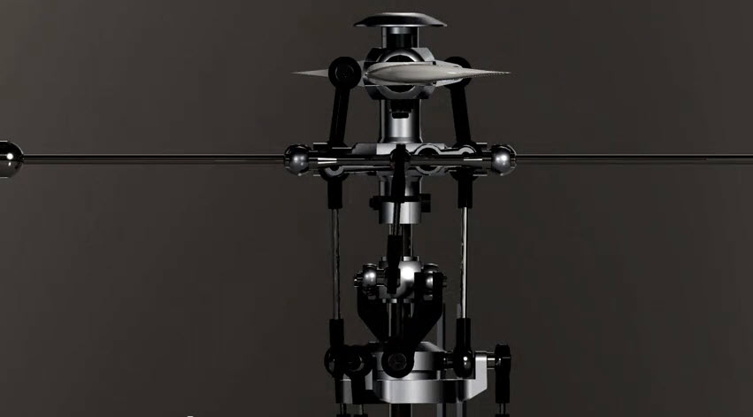 3D Render Animation Helicopter Rotor | Drawing and Graphics