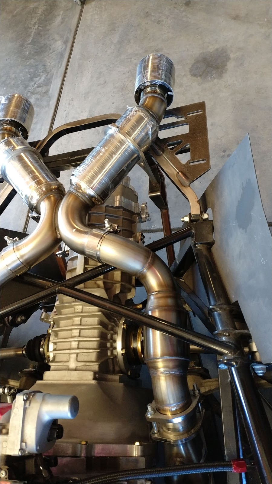 GTM Super Car Build #447: Exhaust + Wing Mount