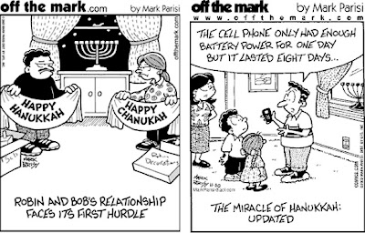 news from nammie: Hanukkah humor...