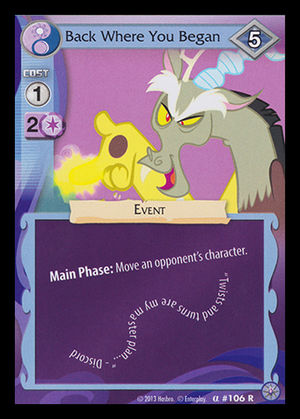 MLP Back Where You Began CCG Cards | MLP Merch
