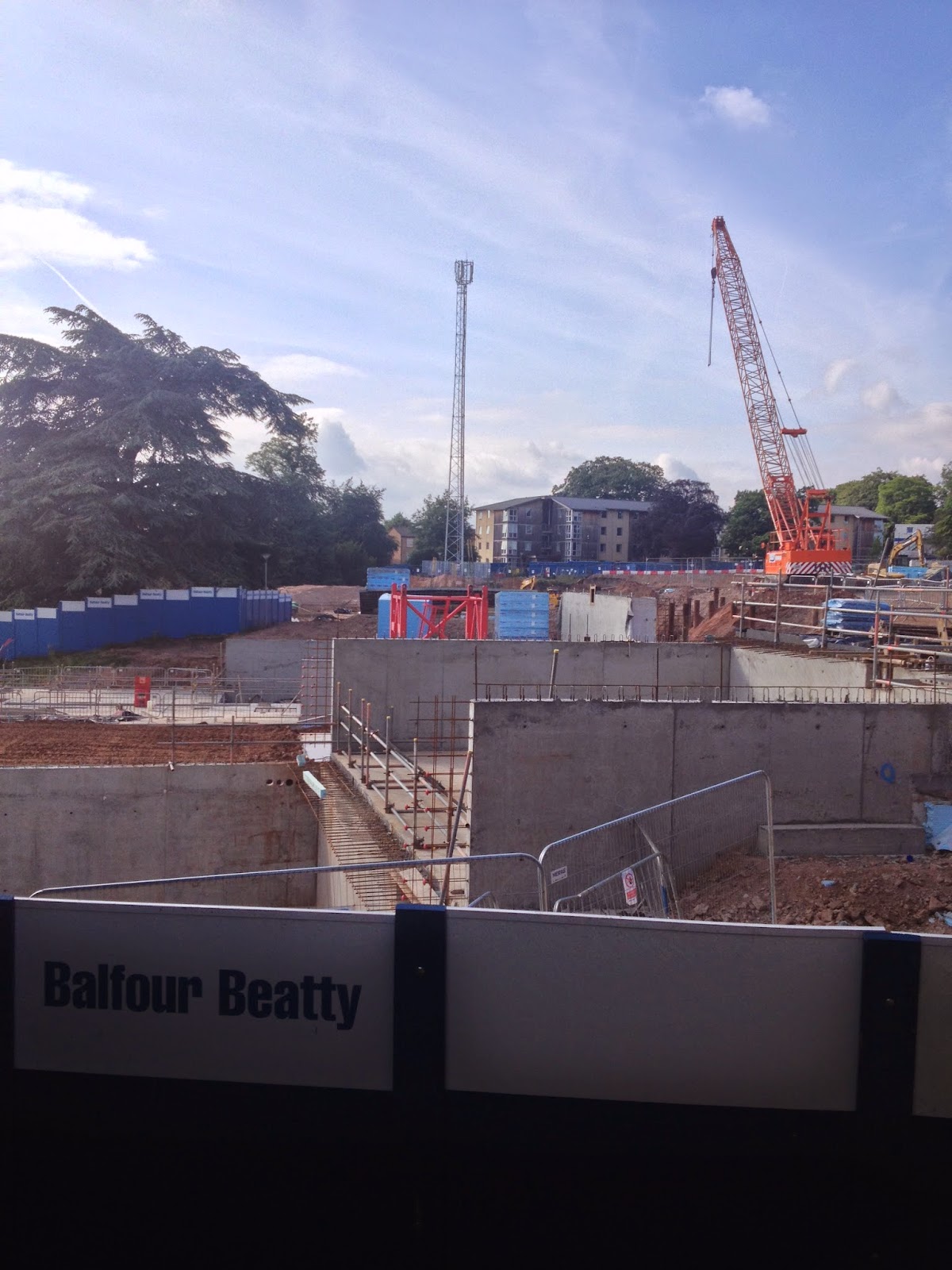 Chamberlain Hall construction June 2014 update