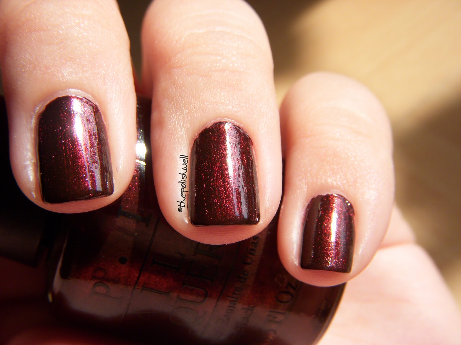 The Polish Well: OPI: Royal Rajah Ruby