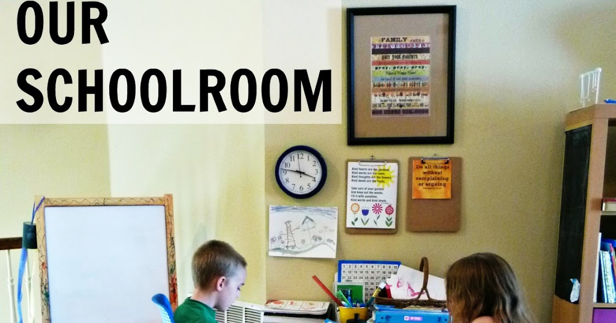 mamahall: our new homeschool classroom