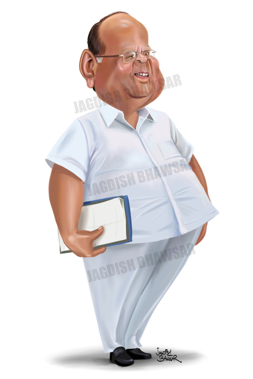 Jagdish Bhawsar: Sharad Pawar