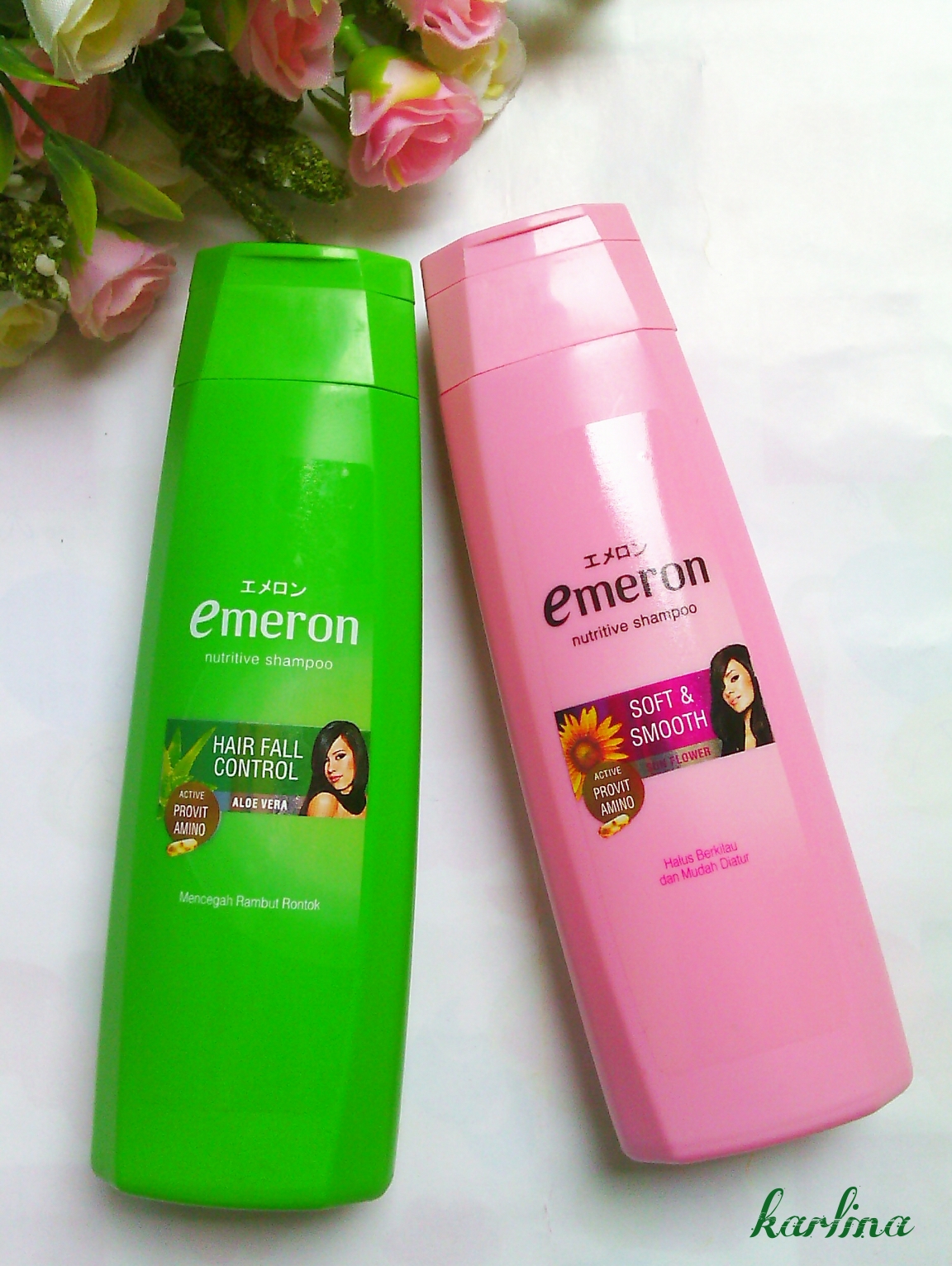 BEAUTY: EMERON NUTRITIVE SHAMPOO SOFT AND SMOOTH & HAIR FALL CONTROL ...