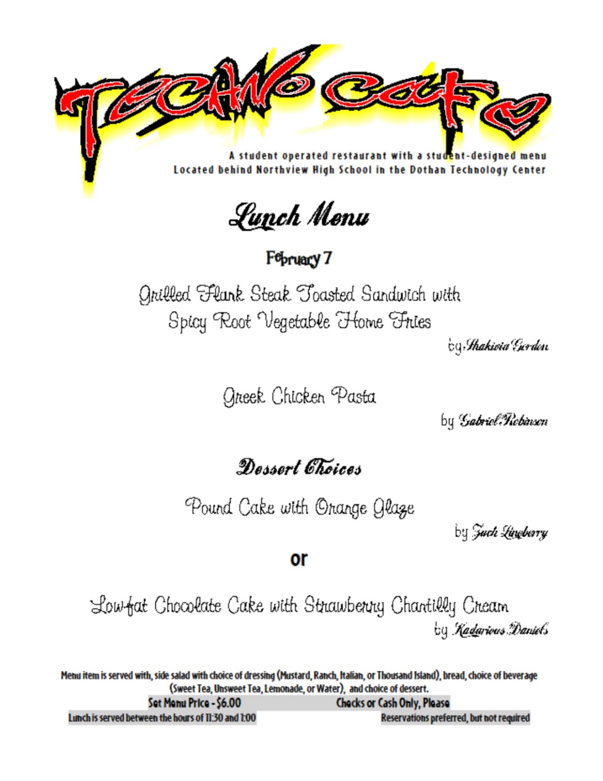 Dothan Technology Center's Techno Cafe