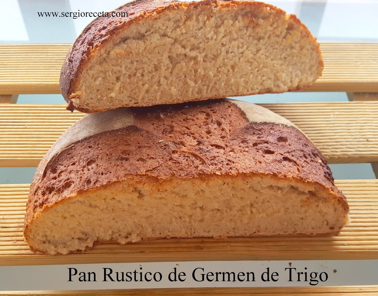 Como hacer un Pan Rústico de Germen de Trigo en 5 Sencillos Pasos