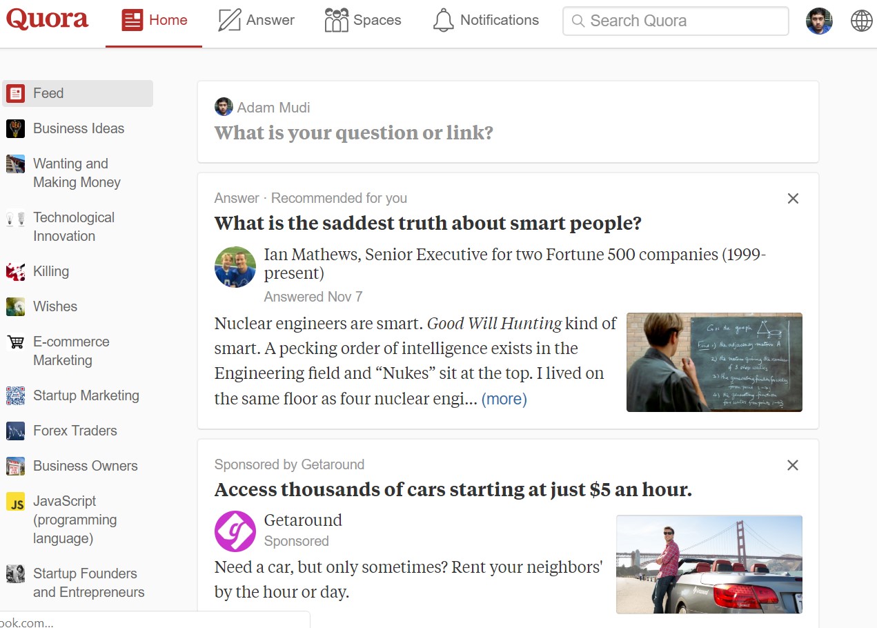 Just A Short Quora Review