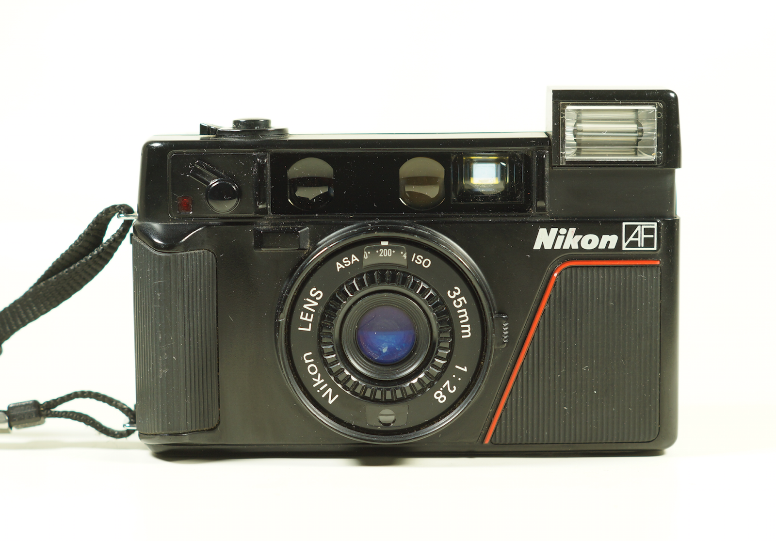 Nikon L35 AD (L35AF) Film Compact Camera 35mm f/2.8 Nikkor Lens Point & Shoot