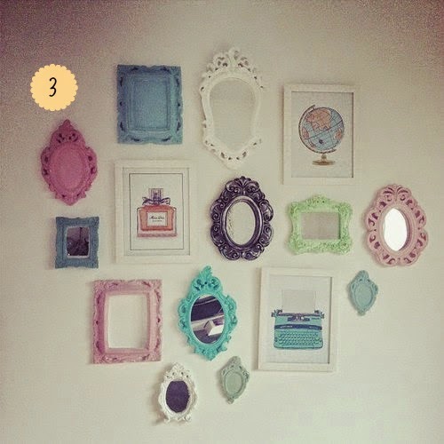 Melhor Ângulo da Vida: DIY: Dicas de Molduras para parede