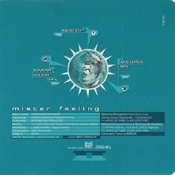 Radio Carrera: Masterboy - Mister Feeling (maxi)