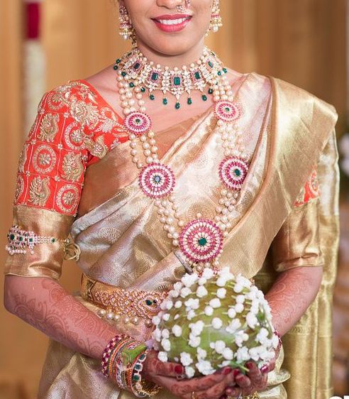 Bride in Pearls Ruby Haram - Jewellery Designs