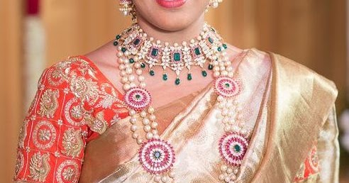 Bride in Pearls Ruby Haram - Jewellery Designs