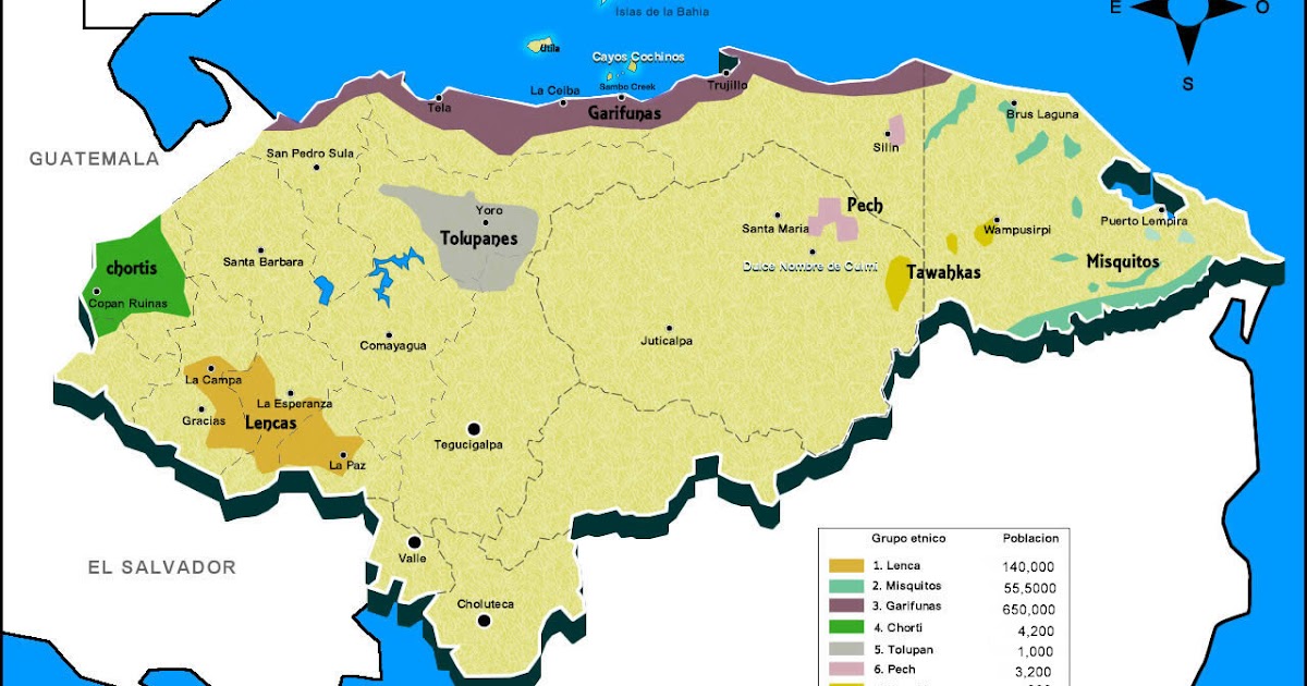 Ubicación, Situación Social y Economía de las Etnias Tolupan y Misquitos