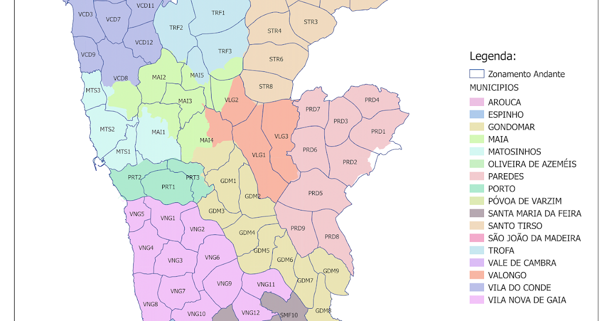transportes online: Novo zonamento Andante a partir de Maio