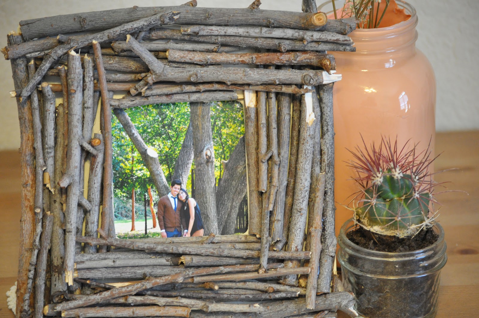 Pie N' the Sky: 12 Days of DIY // woodland frame